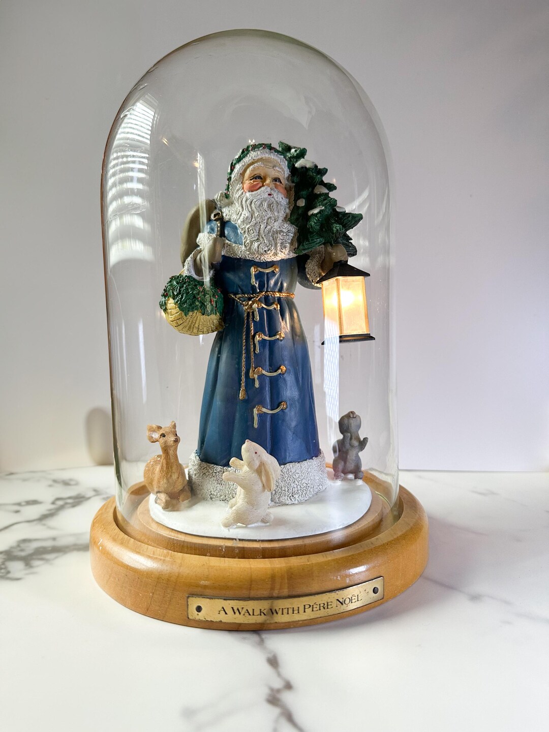 VTG A Walk With Père Noel Santa Cloche – Collectible House of Lloyd ...