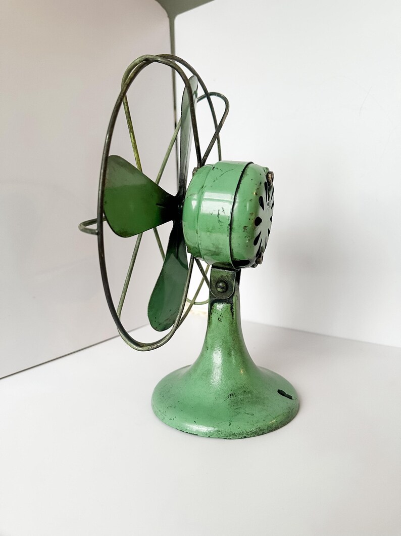 Vintage Green Electric Fan 1940s Non-working Decorative Piece - Etsy