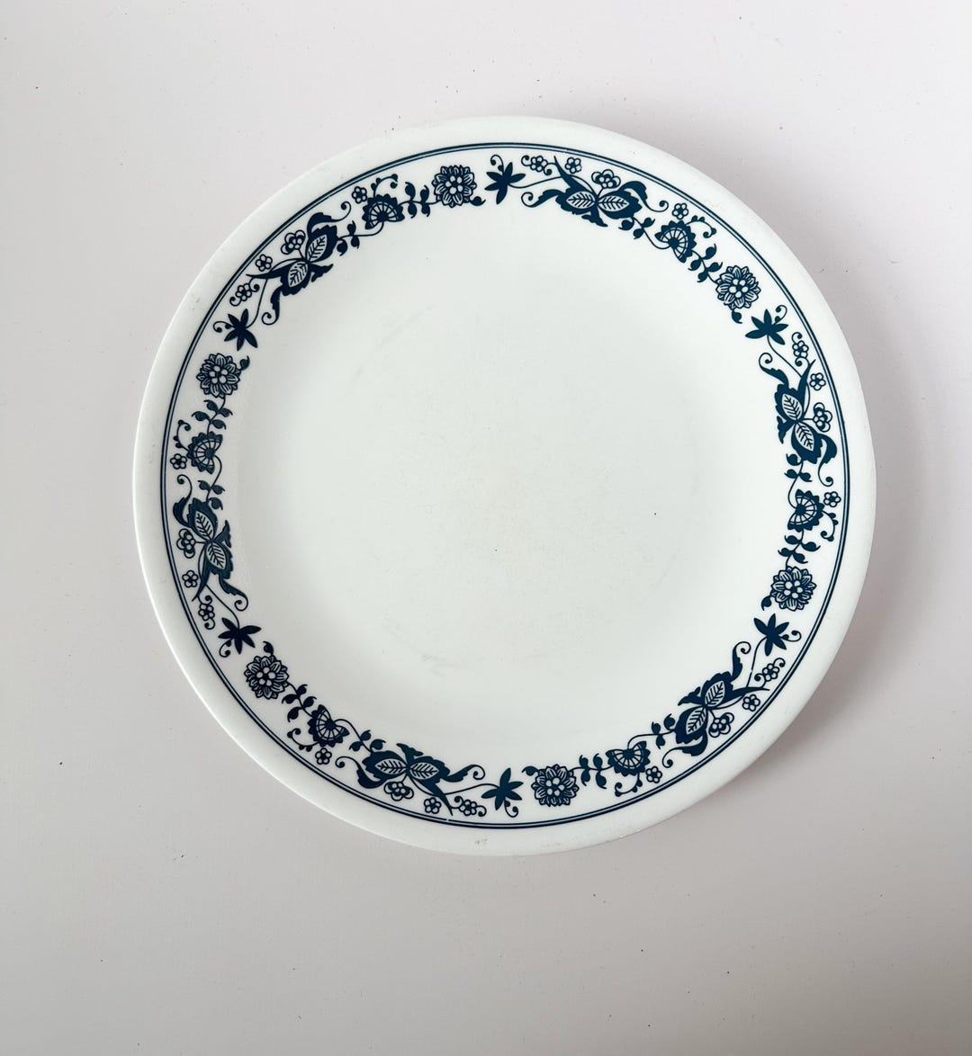 Vintage Corning Corelle Old Town Blue 10" Plate Blue Onion Border ...
