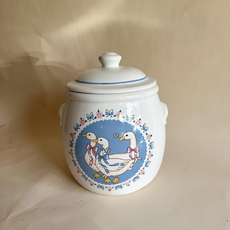 Goose Cookie Jar - Etsy