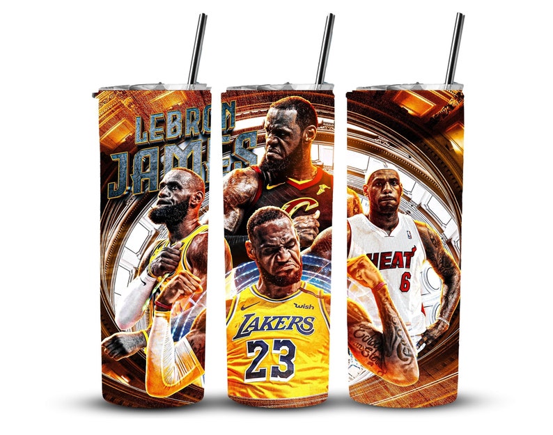 Lebron James Tumbler Wrap Variant Edition / Fans Tumbler, 20oz Tumbler ...