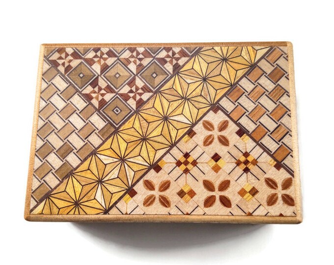 Medium 21 Steps Puzzle Box | Japanese Wooden Mysterious Trick Box ...