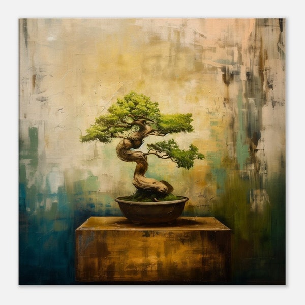 Bonsai Tree Painting - Etsy