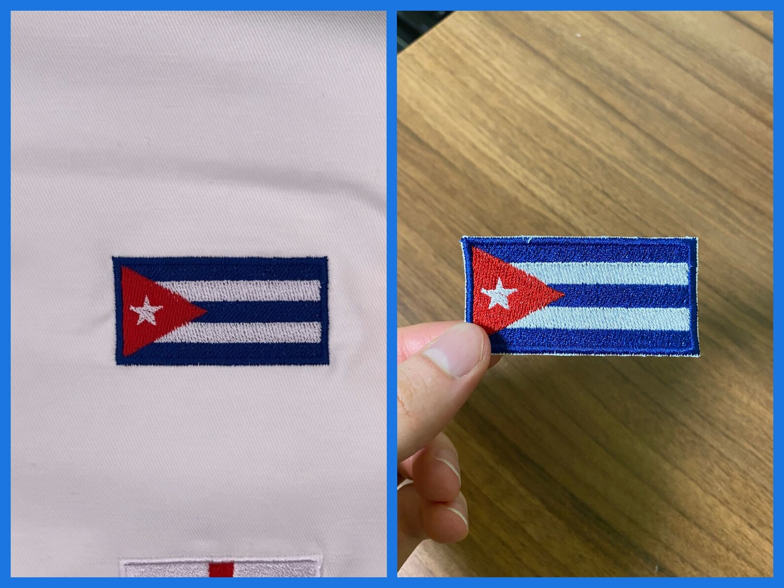 Cuba Flag Embroidery Design, Digital Machine Embroidery Files, Cuban ...