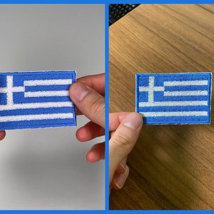 Greece Flag Embroidery Design, Digital Machine Embroidery Files, Greek ...