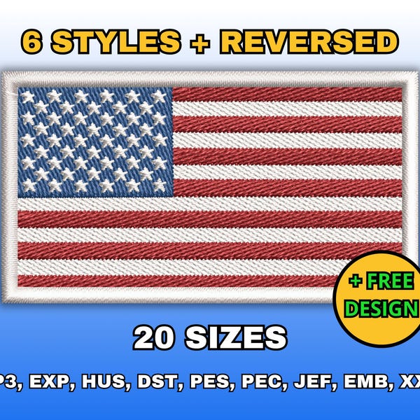Patriot Embroidery Kit - Etsy