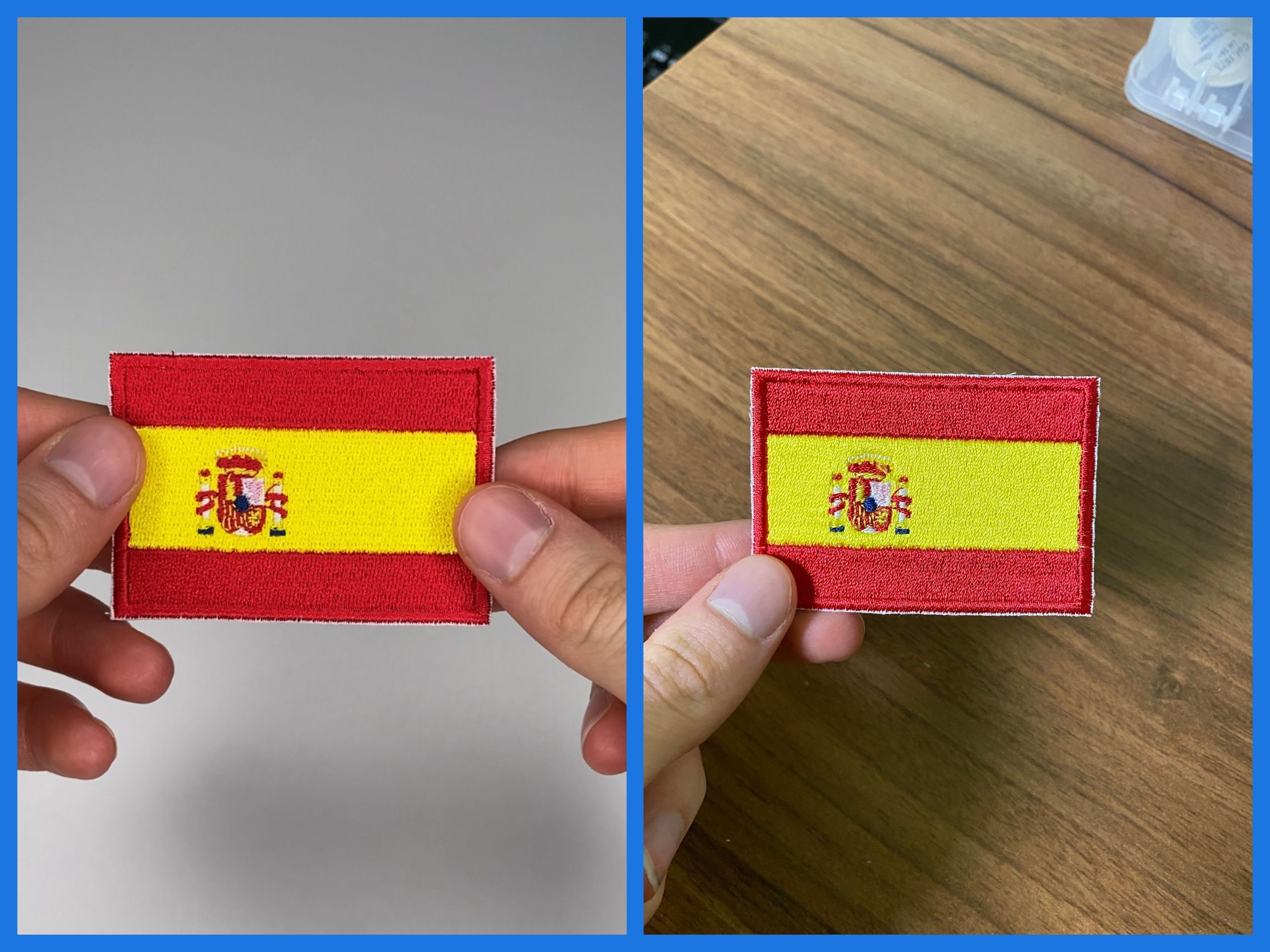 Spain Flag Embroidery Design, Digital Machine Embroidery Files, Spanish ...