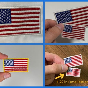 USA Flag Embroidery Design, Digital Machine Embroidery Files, American ...