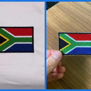 South Africa Flag Embroidery Design, Digital Machine Embroidery Files ...