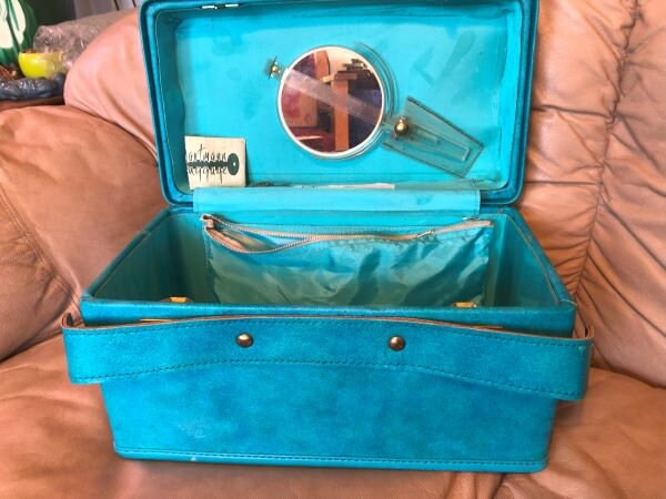 Vintage Hartmann Train Case - Etsy