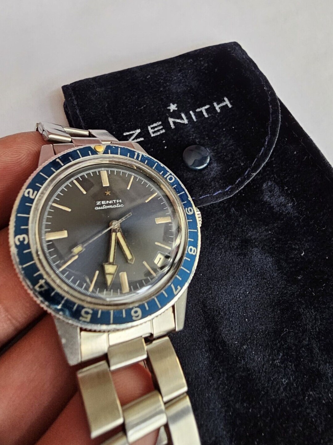Zenith Diver Sub Sea Vintage - Etsy