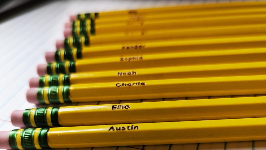 BULK Personalized Ticonderoga Pencils for Teachers, Class Set With ...