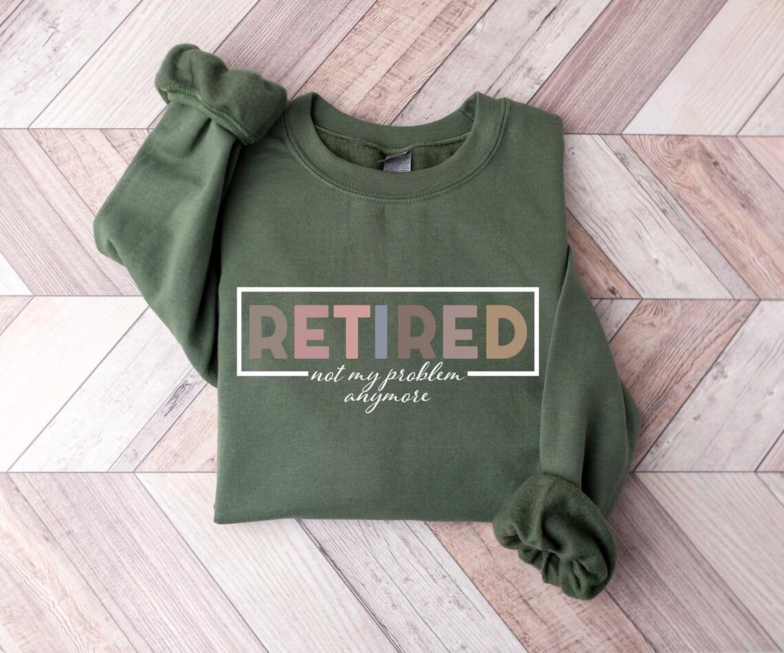 Retired Shirt, Funny Retirement Gift, Teacher Retirement Shirt ...