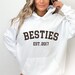 Custom Besties Sweatshirt, Personalized Best Friend Shirt, Best Friend ...