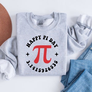 Happy Pi Day Shirt, Pi Symbol Shirt, Funny Math Sweatshirt, Math ...