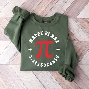 Happy Pi Day Shirt, Pi Symbol Shirt, Funny Math Sweatshirt, Math ...