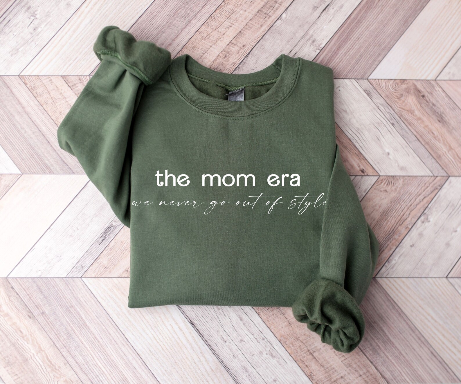The Mom Era Sweatshirt, Minimalist Mama Shirt, in My Mom Era Shirt, Mom ...