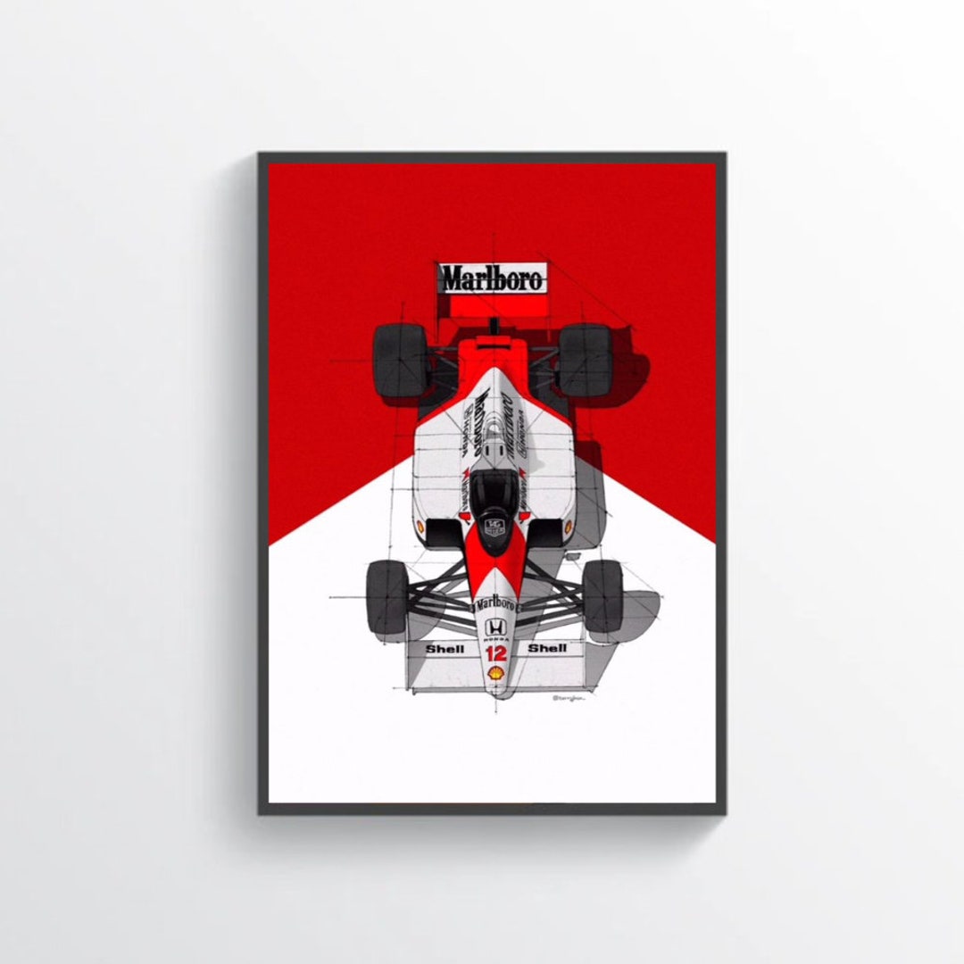 Malboro Formula 1 Digital Posters Digital Album Art Poster - Etsy