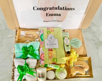 Luxury Personalised Message Gifts for Her Beauty Pamper Gift Box Hamper ...