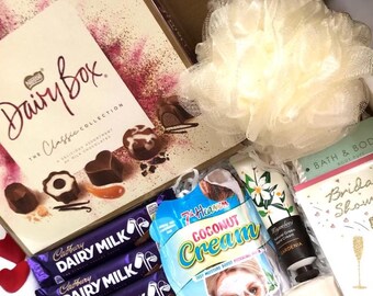 Luxury Personalised Message Gifts for Her Beauty Pamper Gift Box Hamper ...