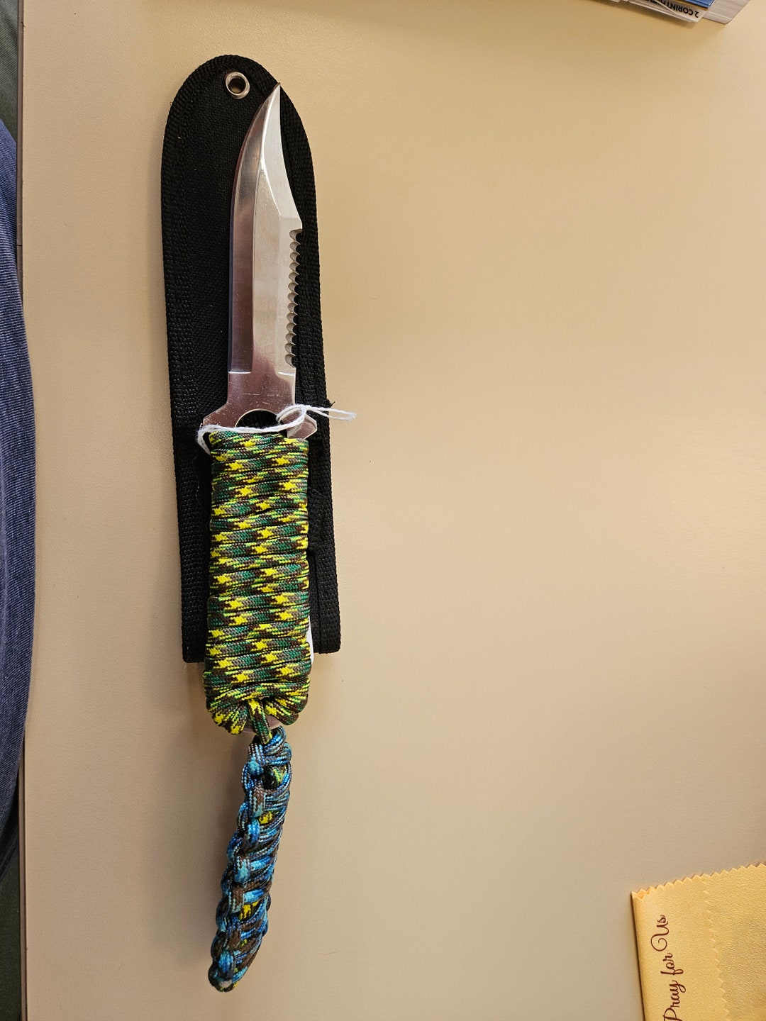 Paracord Wrapped 6 Inch Blade Knife - Etsy