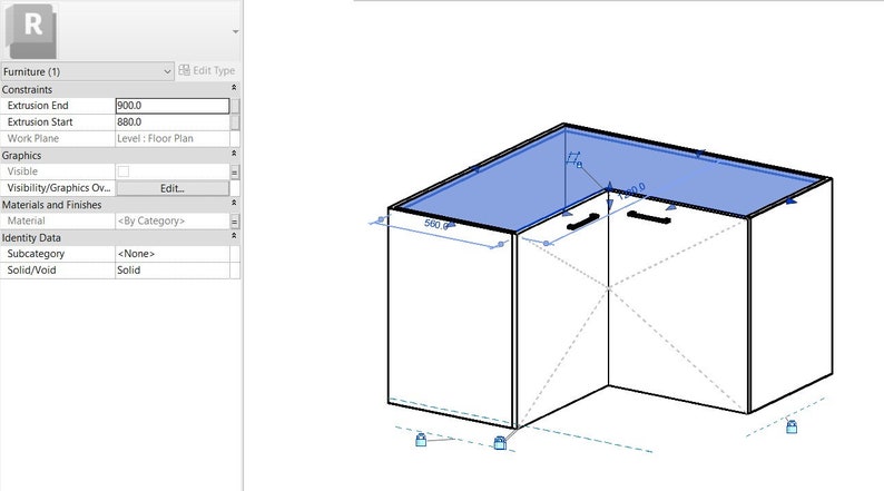 Revit Template Kitchen Corner Base Template Esy to Work With Revit ...