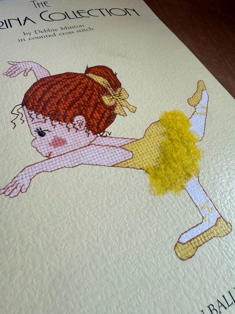 The Ballerina Collection. Vintage Cross Stitch Kit - Etsy UK