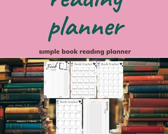 Ultimate Book & Reading Tracker With Book Collection Reading Planner ...