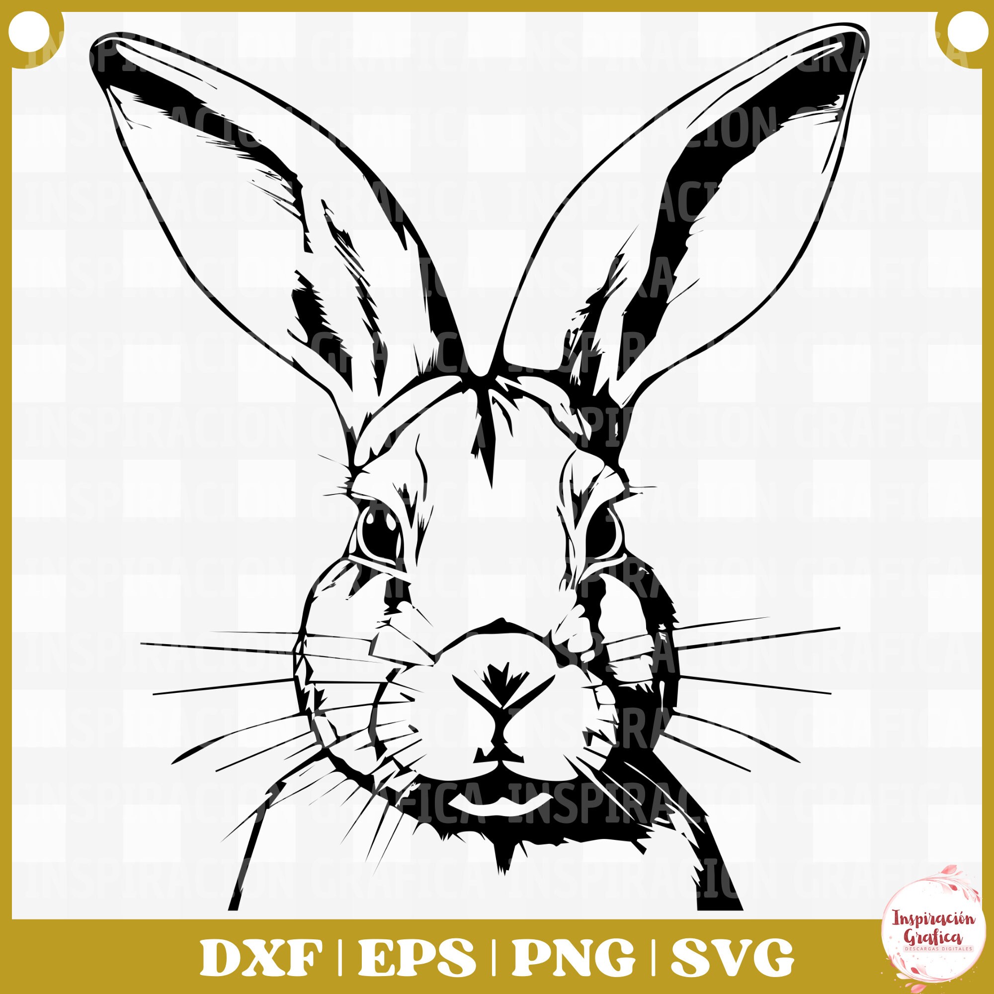 Conejo Svg imágenes prediseñadas Pack conejos outline Perro para ...
