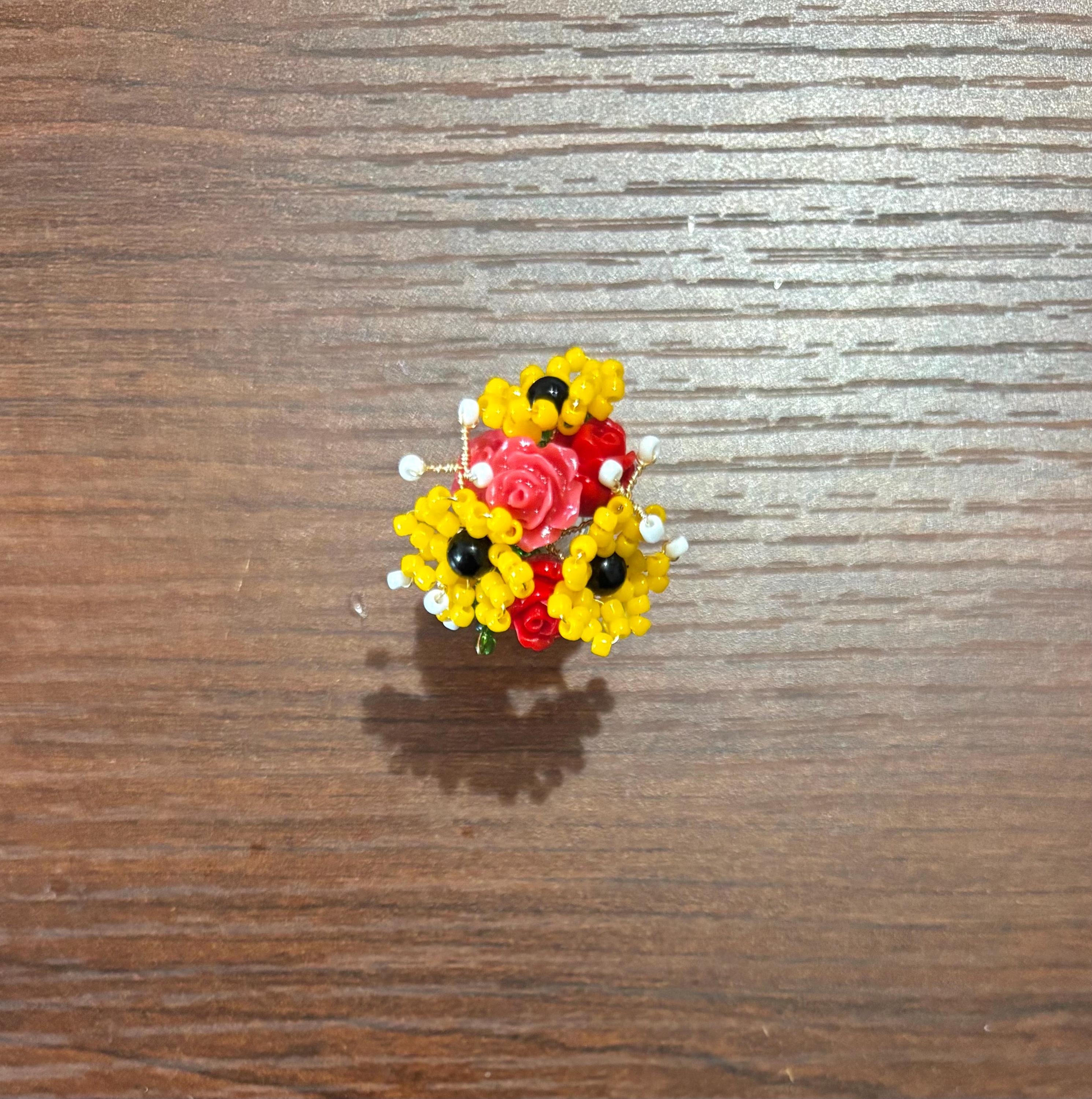 Miniature Beaded Flower Bouquets - Etsy