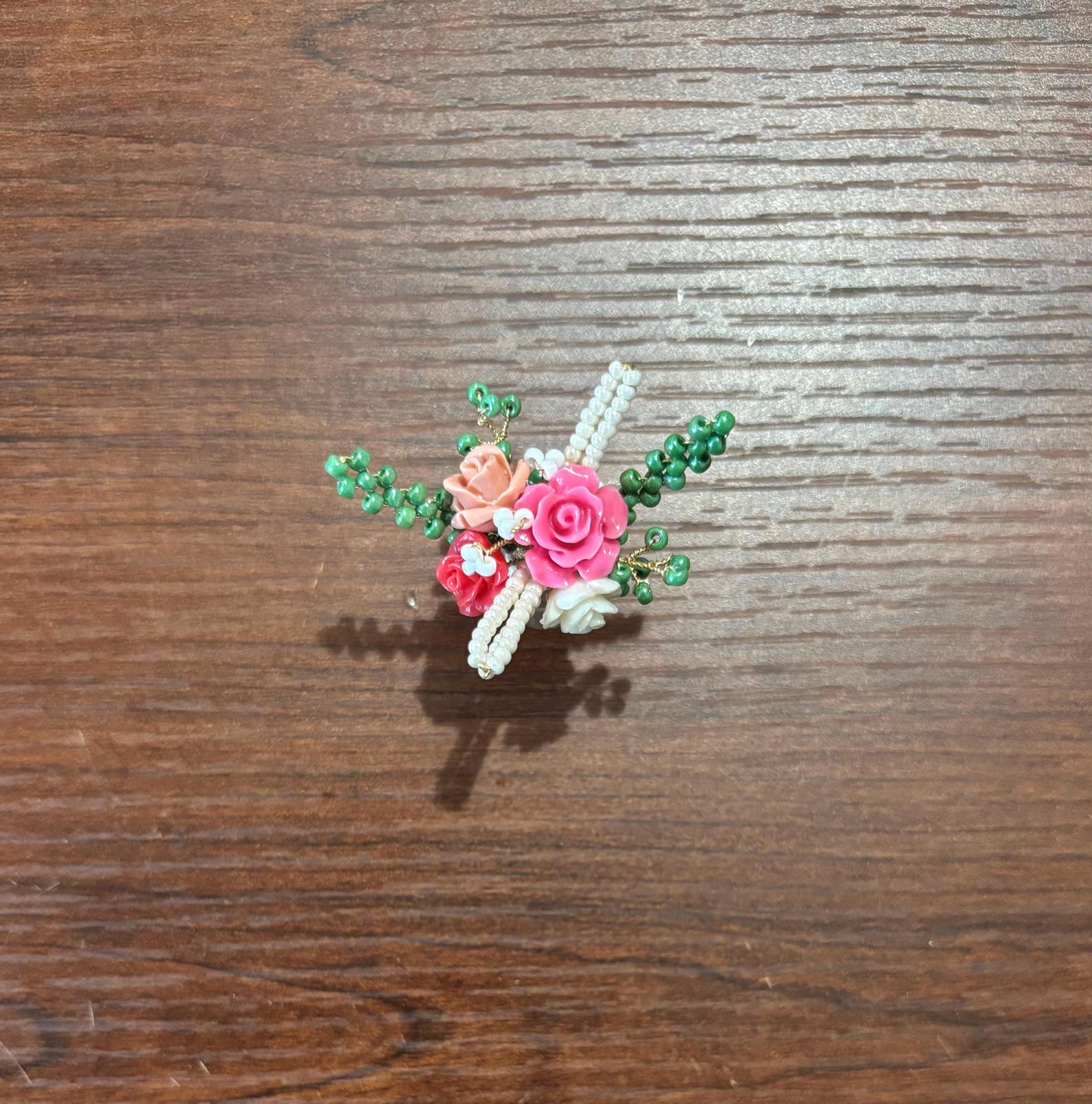 Miniature Beaded Flower Bouquets - Etsy
