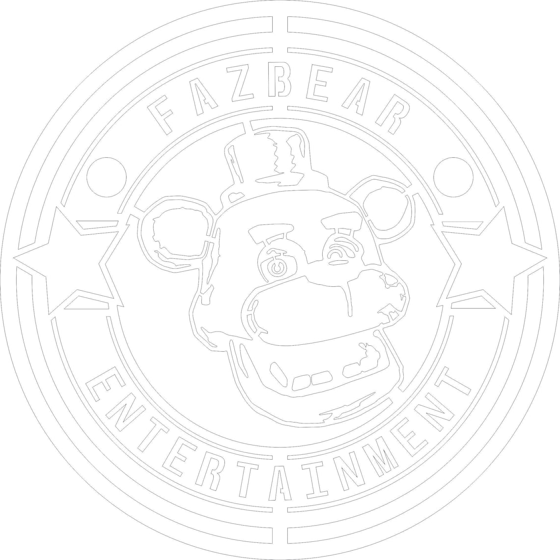 Five Nights at Freddy's Fazbear Entertainment Logo Dxf, Png, Eps, Pdf ...