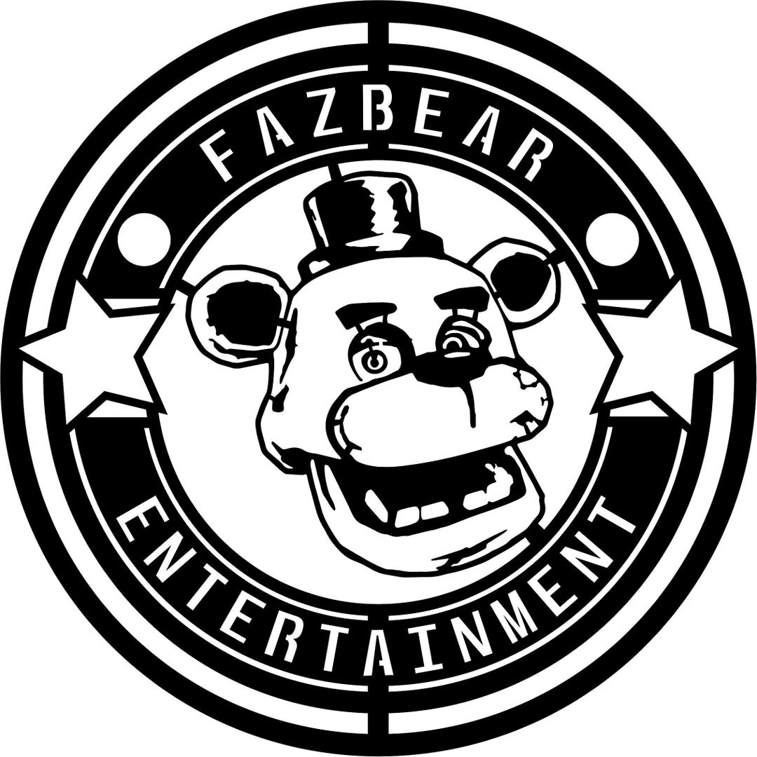 Five Nights at Freddy's Fazbear Entertainment Logo Dxf, Png, Eps, Pdf ...