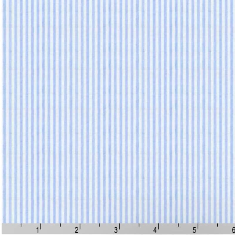 Cotton Quilt Blue Stripe - Etsy