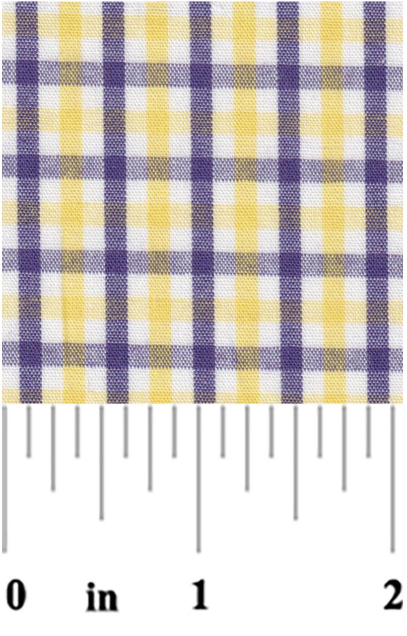 Purple and Gold Check Fabric, Fabric Finders, 1/2 Yard Increments - Etsy