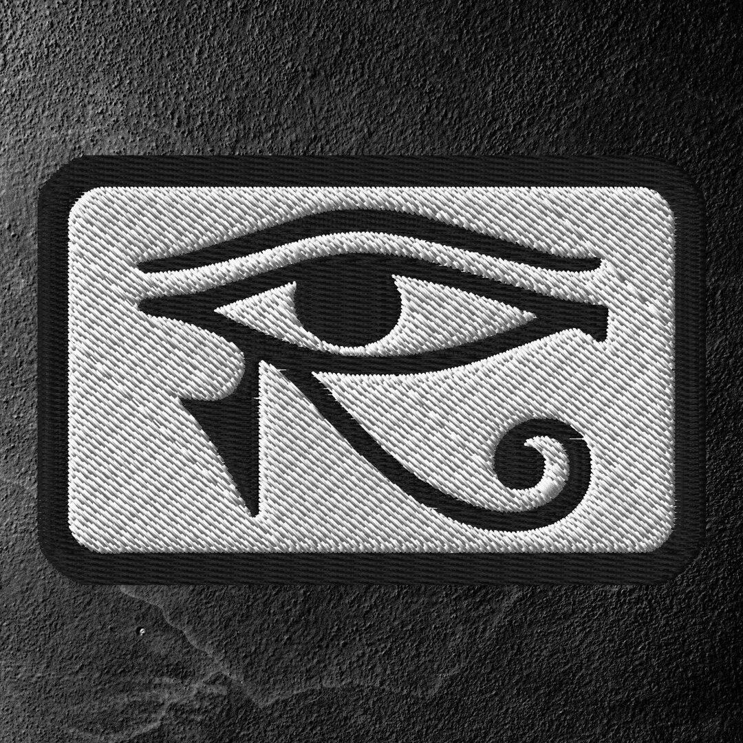 3.5 Eye of Horus Patch, Customizable Iron on Patch, Ancient Egypt ...