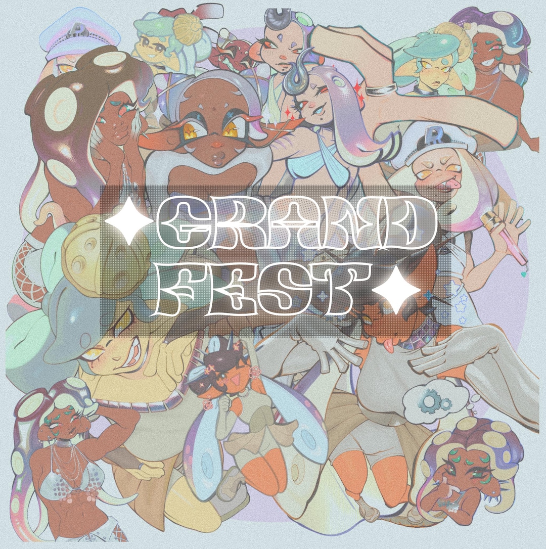 Grandfest Glossy Stickers - Etsy
