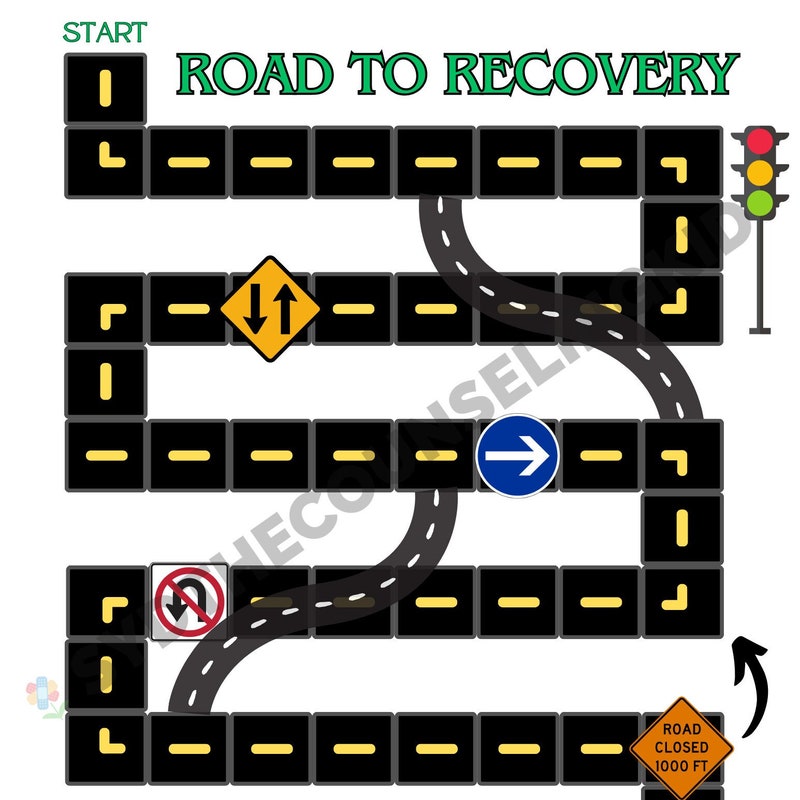 Recovery Cards - Etsy