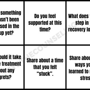 Recovery Board Game (with Discussion Cards) - Etsy