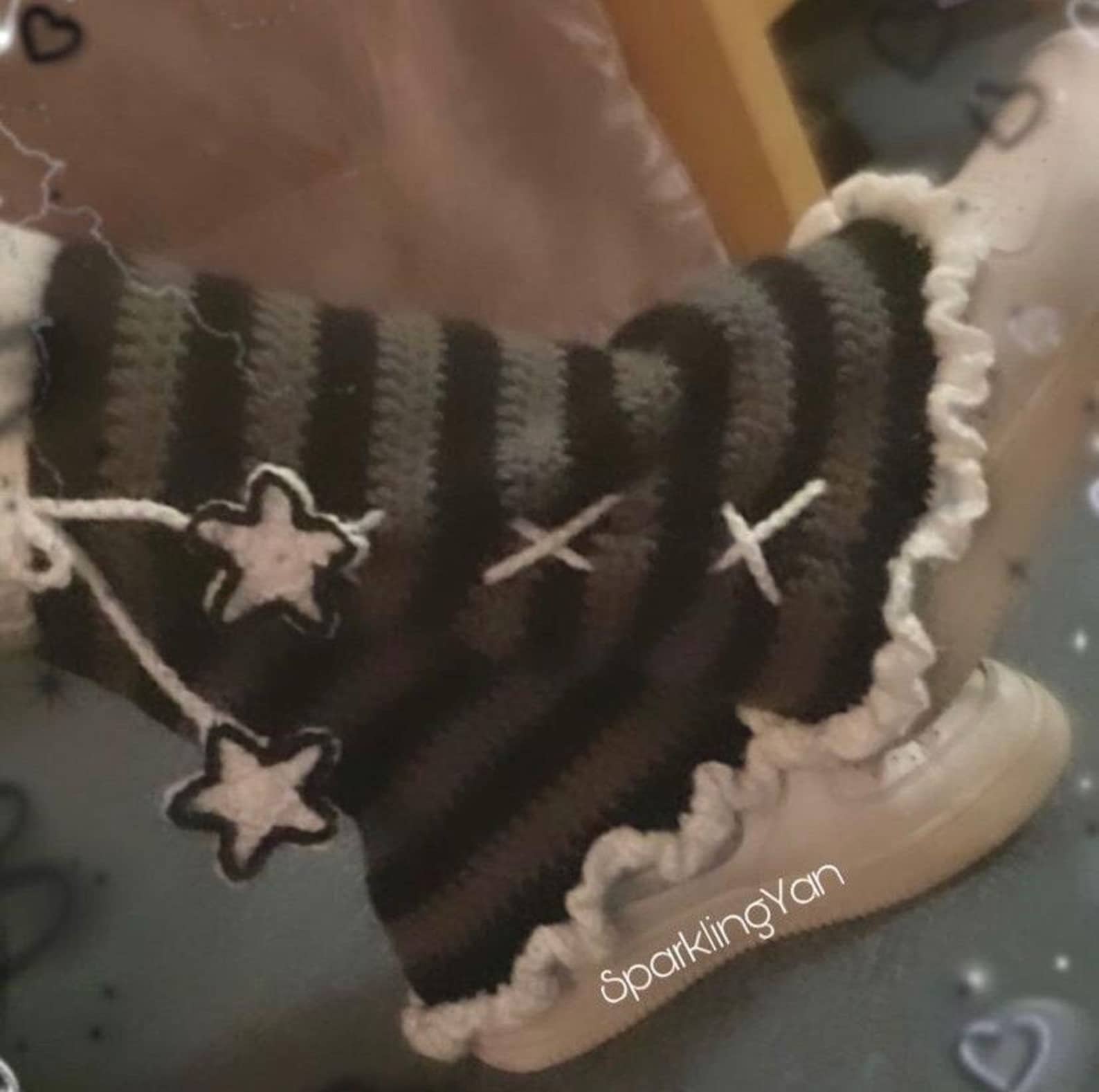 Grunge Leg Warmers | Goth | Punk | Y2K | Fairycore - Etsy