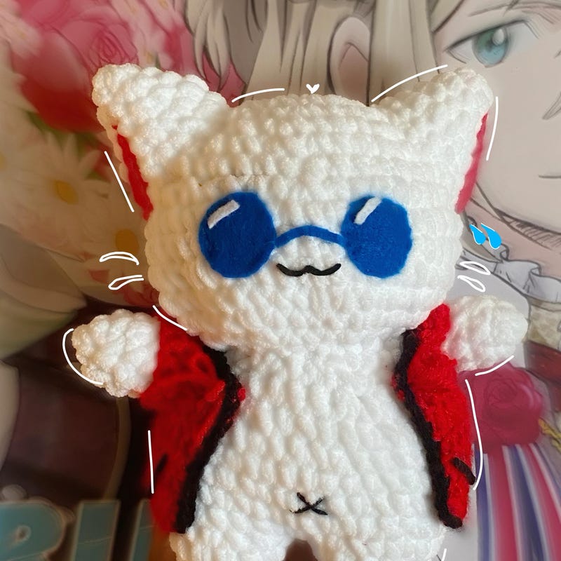 Jujutsu Kaisen Cat Plush - Etsy