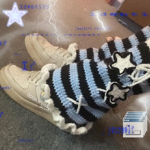 Grunge Leg Warmers | Goth | Punk | Y2K | Fairycore - Etsy