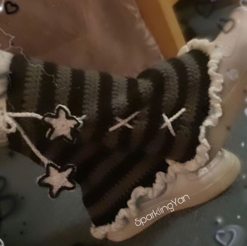 Grunge Leg Warmers Goth Punk Y2K Fairycore - Etsy