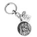 Saint Christopher Key Chain: Sterling Silver Plated Travelers ...
