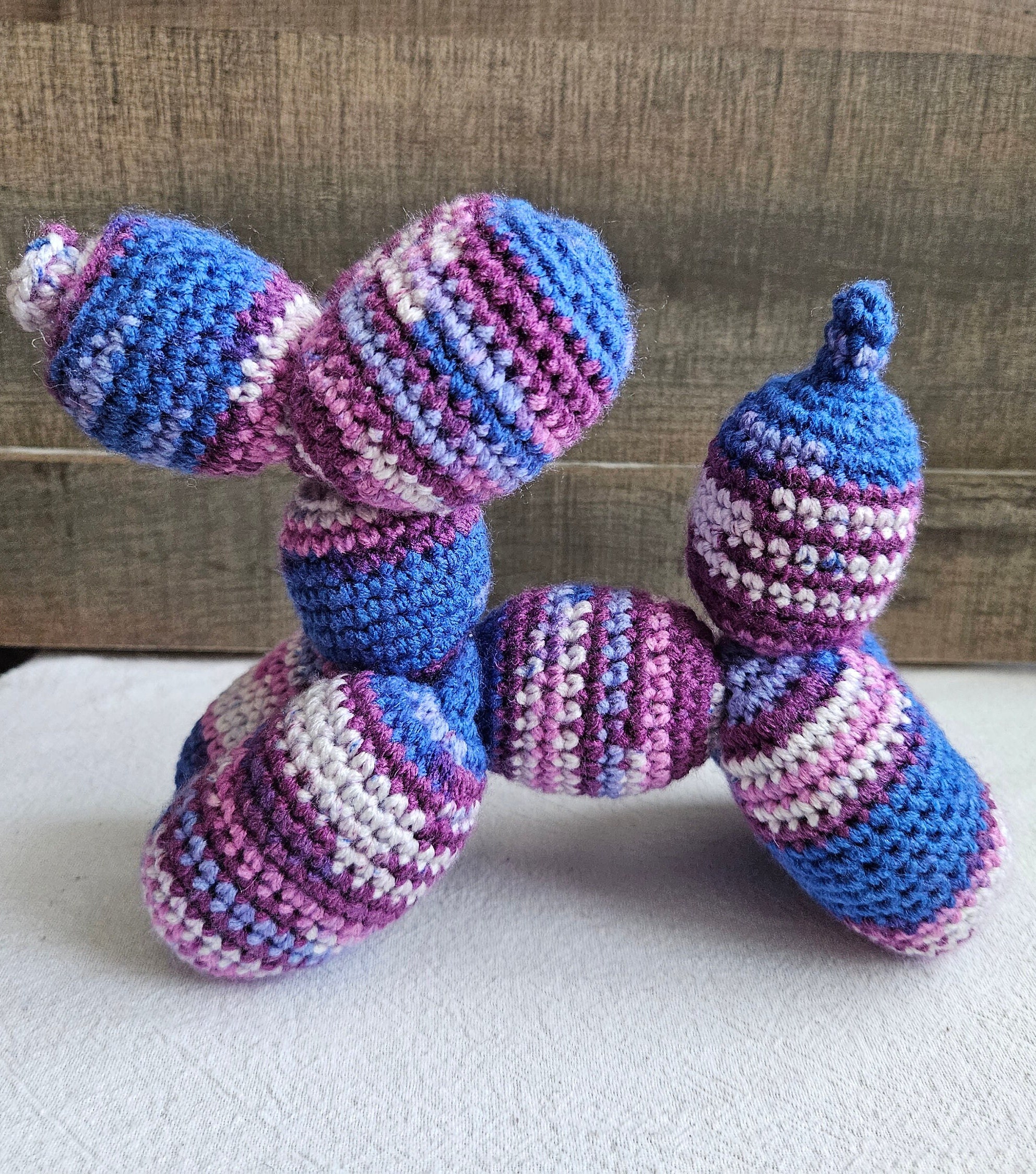 Crochet Balloon Dog Amigurumi Balloon Dog Crochet Animal Balloon Animal ...