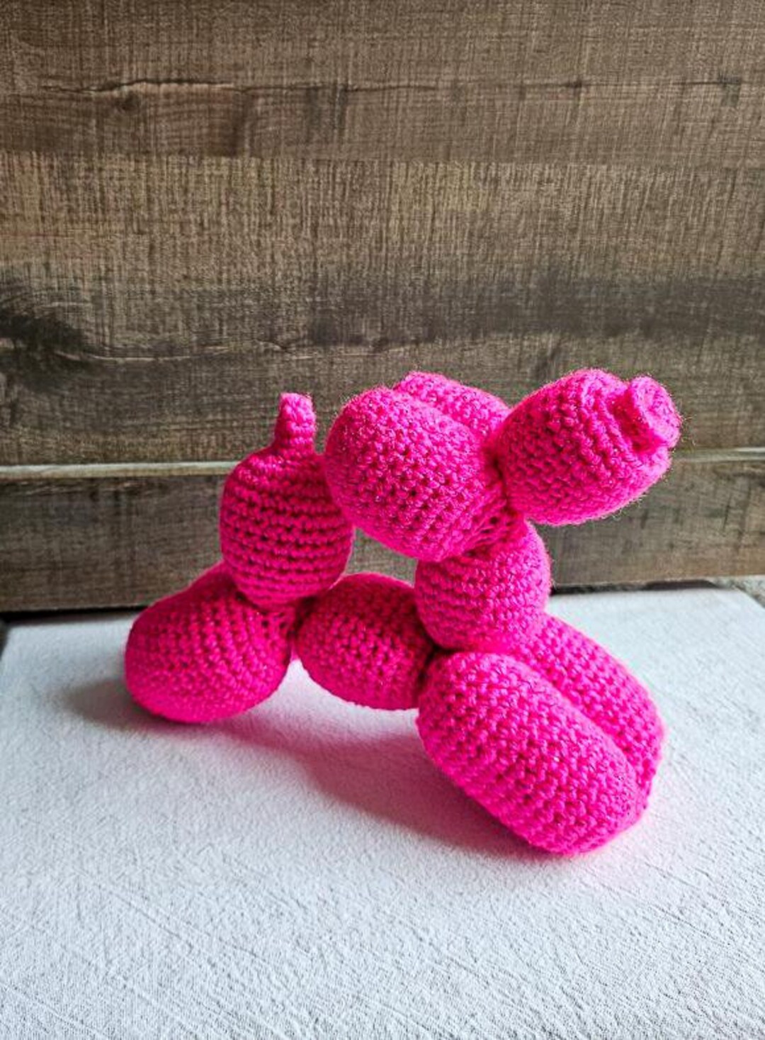 Crochet Balloon Dog - Amigurumi Balloon Dog - Crochet Animal - Balloon ...