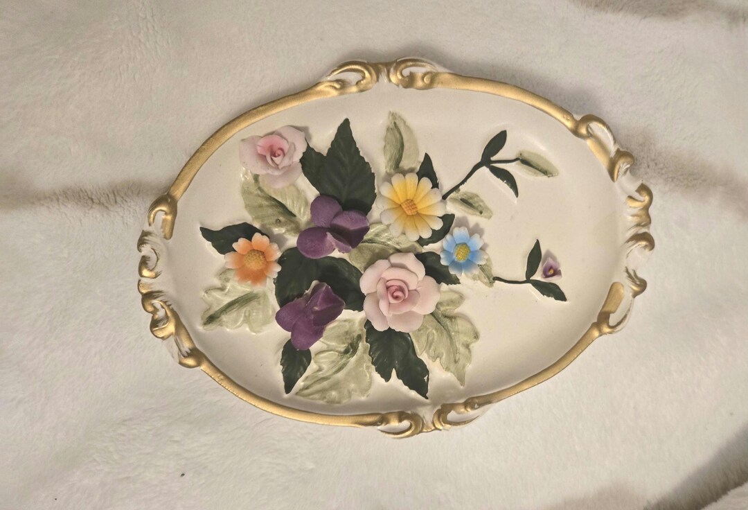 Vintage Porcelain Lefton China Wall Decor. - Etsy