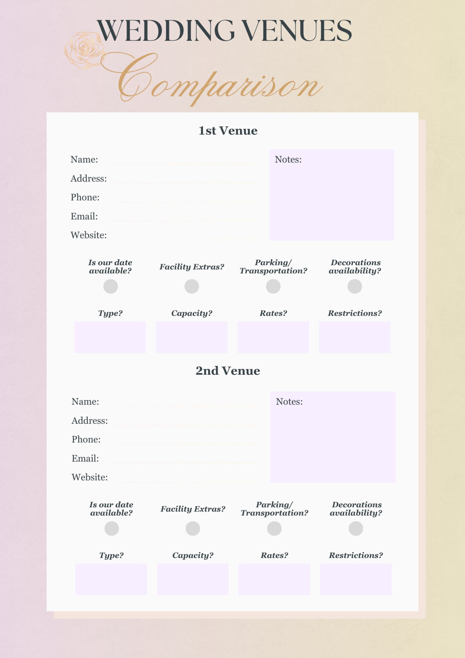 Event Organizer Wedding Planner, Wedding Budget Planner, Editable ...