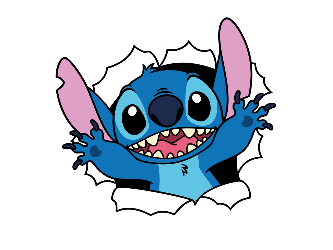 Stitch, Cut Files for Cricut, Svg, Png - Etsy