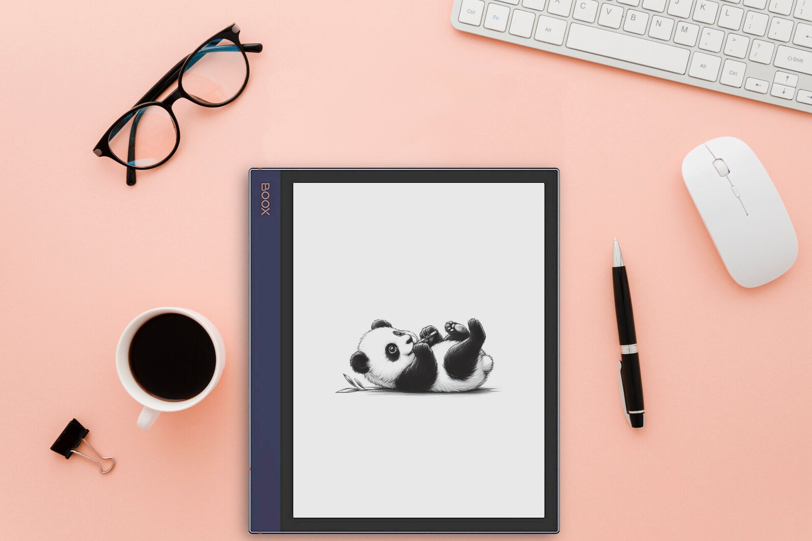 Playful Panda, Remarkable 2 Sleep Screen, Supernote and BOOX ...